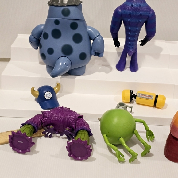 Disney | Toys | Disney Pixar Monsters At Work Large Poseable Figure Set ...